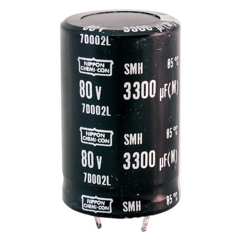 3 300 µf 80v Electrolytic Capacitor Surplus Sales Of Nebraska