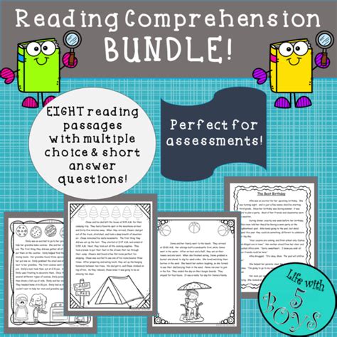 Reading Comprehension Bundle Made By Teachers