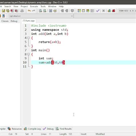 Adding Two Numbers In C Using Function Programming Language Basic