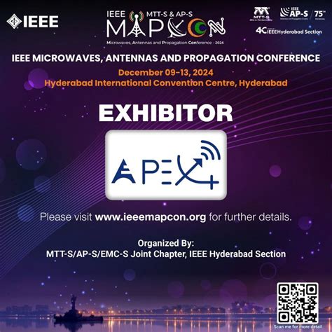 Join Us In Welcoming Apexplus Technologies To Exhibition Floor Of Ieee Mapcon 2024 As Valued