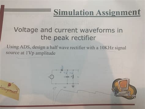 Solved Simulation Assignment Voltage And Current Waveforms
