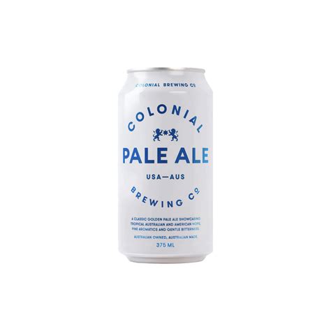 Colonial Australian Small Pale Ale 375ml 24carton Tasty Snack Asia