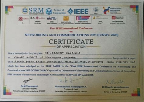 Drsenthil Kumar A M On Linkedin I Am Happy To Share That My Project