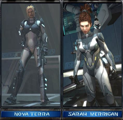 Starcraft 2 Sarah Kerrigan And Nova Terra Gmod Sfm By Deusexnihilo Starcraft Sarah Kerrigan