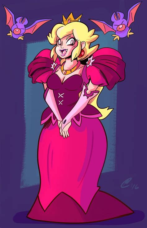 Princess Peach Vampire Princess Peach Villain Zombie Princess Peach