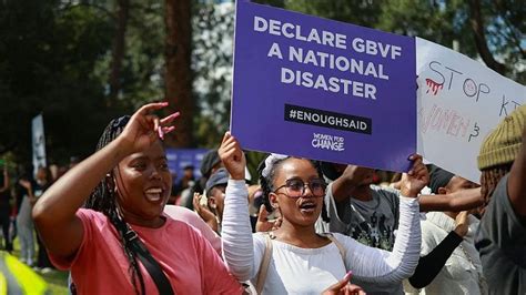South Africa Declares Gender Violence A National Disaster After
