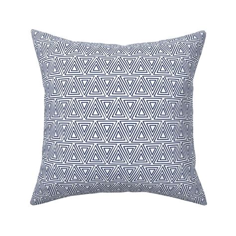 Modern Geometric Triangle Pyramid Fabric Spoonflower