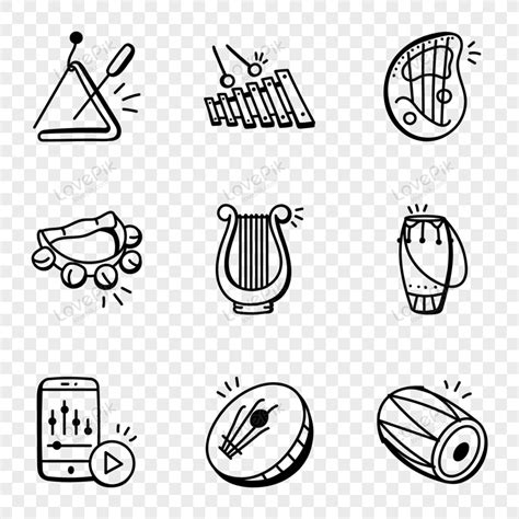 트렌디 한 악기 아이콘 Png 일러스트 무료 다운로드 Lovepik