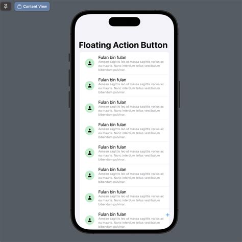 Easy Way To Create A Floating Action Button Fab In Swiftui
