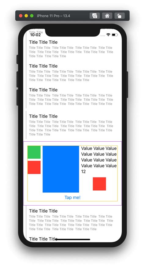 self sizing uitableview cells with swiftui
