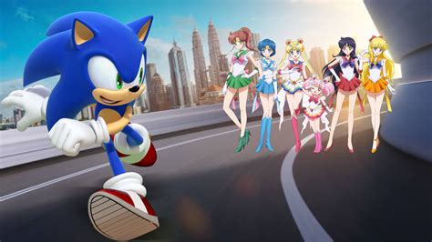 Sonic And Sailor Moon By Noe0123 On Deviantart