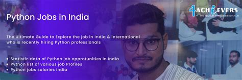 Article Blogs News And Job Guide Information On Python Published By 4achievers Research Team