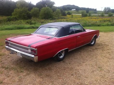 1967 Plymouth Gtx Convertible All Original Survivor 440 4 Speed One