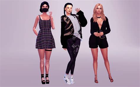 Sims4lifecc — The Sofia Sims • Lookbook 20 Black