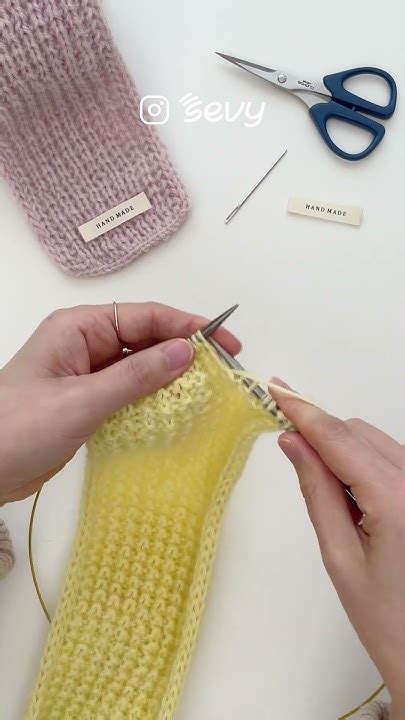 목을 가볍게 감싸주는 브로큰립 스티치 쁘띠 목도리🧣 뜨개멍🧶 Youtube