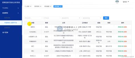 基于Python的招聘信息可视化分析系统设计与实现 毕设参考 阿里云开发者社区