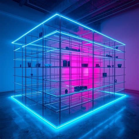 Free Luminous Glass Grid Image Download At Stockcake