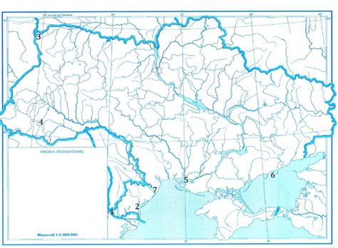 на контурній карті зазначте назви озер і лиманів Школьные Знания Com