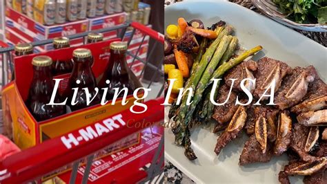 마트 브이로그🛒한인마트에서 장보는 미국일상🤎 H Mart 쇼핑 집밥 요리하는 주부 Youtube