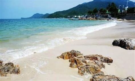 深圳最大的海滩 西涌
