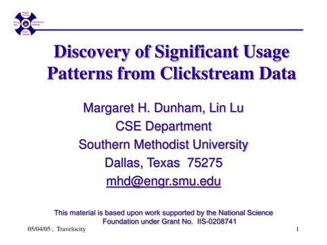 Ppt Discovery Of Significant Usage Patterns From Clickstream Data