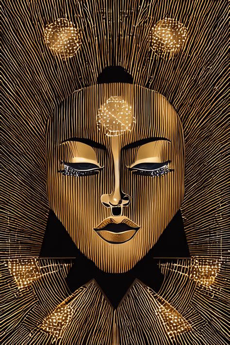 Bold Metallic Foil Abstract Random Patterns · Creative Fabrica