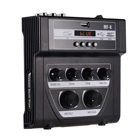 Adium Karaoke Sound O M Er Stereo Echo M Ers Dual Microphone Inputs Port BT Re Ding MP Function