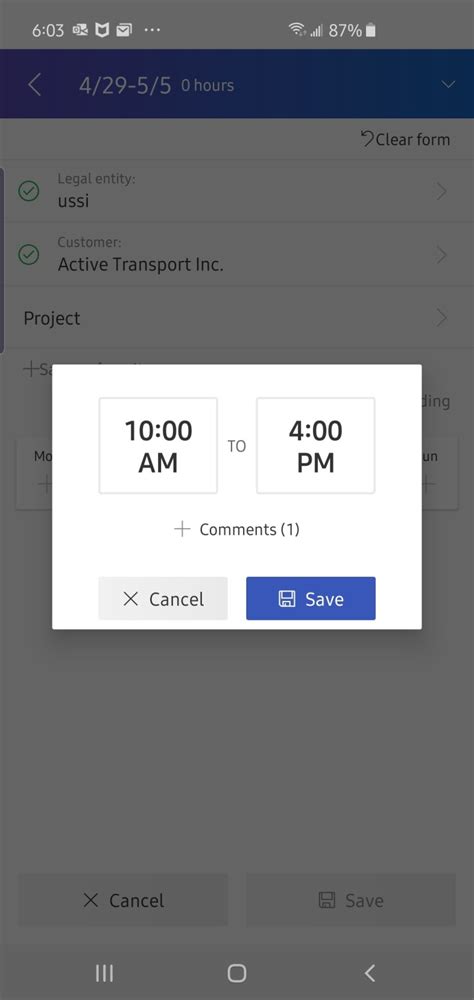 Dynamics 365 Project Timesheets Mobile App Seamless Project Timesheet Entry And Approvals On