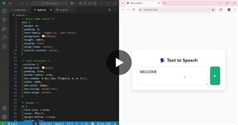 Texttospeech Javascriptprojects Webdevelopment Html Css Nikhil