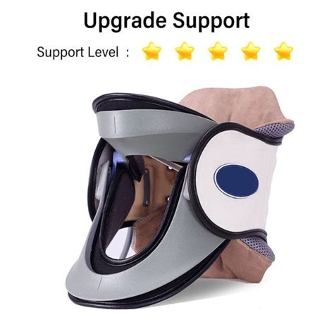 Inflatable Cervical Neck Traction Adjustable Neck Stretcher Collar ...