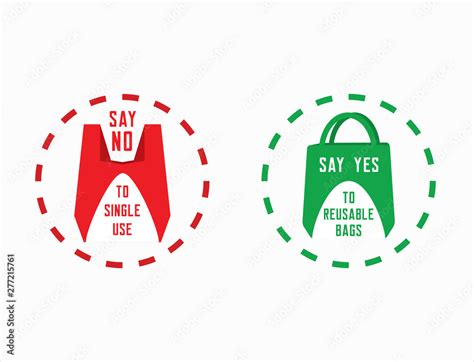 Say No To Single Use Plastic Bags Global Warming Pollution Effect