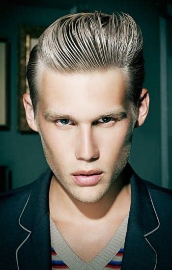 Bleached Hair For Men Ice Cool Hairstyles Haircuts