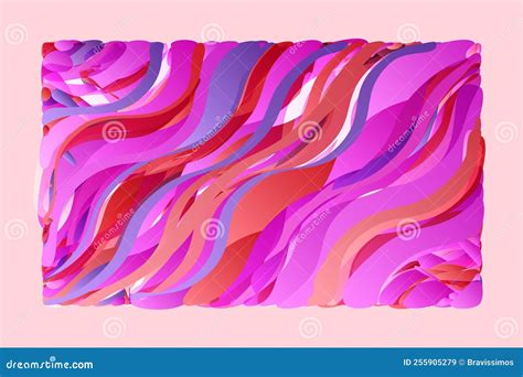 Wave Abstract Art Background Shape Illustration Texture Stock Vector Illustration Of Design