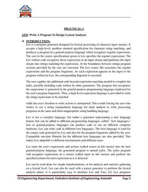 Cdpractical 1 Thank You Practical Aim Write A Program To Design