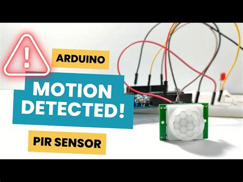 Arduino Motion Detector Wiring