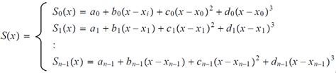 三次样条函数插值 cubic spline function interpolation c c 松下j27录放机 csdn博客