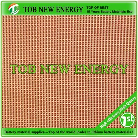 Buy Copper Mesh Foil For Lithium Battery Anode Substrate Width100mm