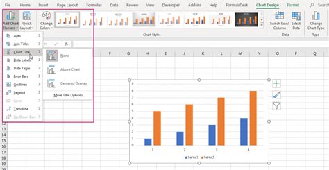 Hướng Dẫn Thao Tác Với Tiêu đề Biểu đồ Chart Title Trong Excel