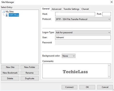 Connecting To Wordpress Bitnami Saas Instance On Aws With Filezilla