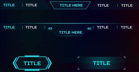 Sci Fi Ui 100 Plusscifi Ui Elements 2d Gui Unity Asset Store