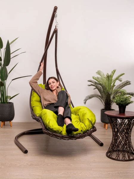 Подвесное кресло садовоех117х190 см, Сердце Дома Облако отдыха - купить ...