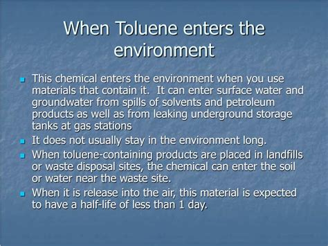 PPT Toluene PowerPoint Presentation Free Download ID