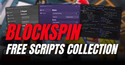 Free Blockspin Scripts Collection Auto Farm Atms And Gun Mods