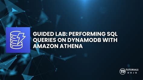 Performing Sql Queries On Dynamodb With Amazon Athena Tutorials Dojo
