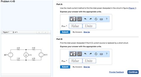 Solved Use the mesh-current method to find the total power | Chegg.com