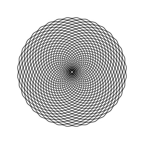 White Halftone Hypnotic Dots Abstract Background Stock Illustration Illustration Of Pattern