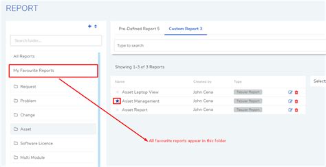 95 Marking A Report As Favorite — Motadata Itsm User Guide Documentation