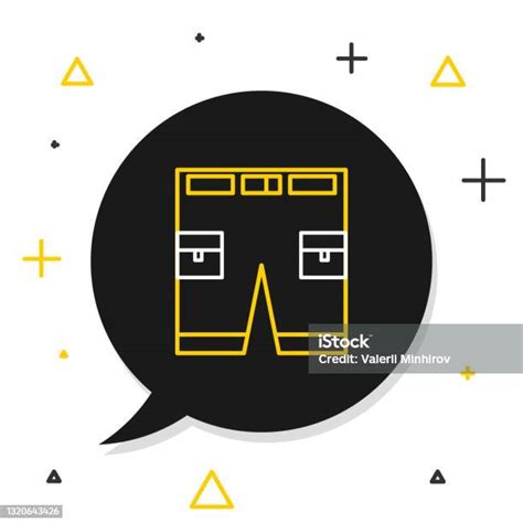 흰색 배경에 격리 된 라인 짧은 또는 바지 아이콘 다채로운 개요 개념 벡터 0명에 대한 스톡 벡터 아트 및 기타 이미지 0명 건강한 생활방식 공란 Istock