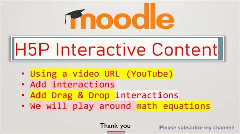 Interactive Content With H5p In Moodle A Step By Step Guide H5p In