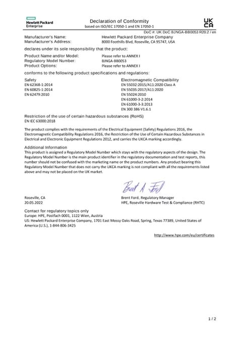 Hpe Msr3016 Ac Router Ukdoc Bjnga Bb0053